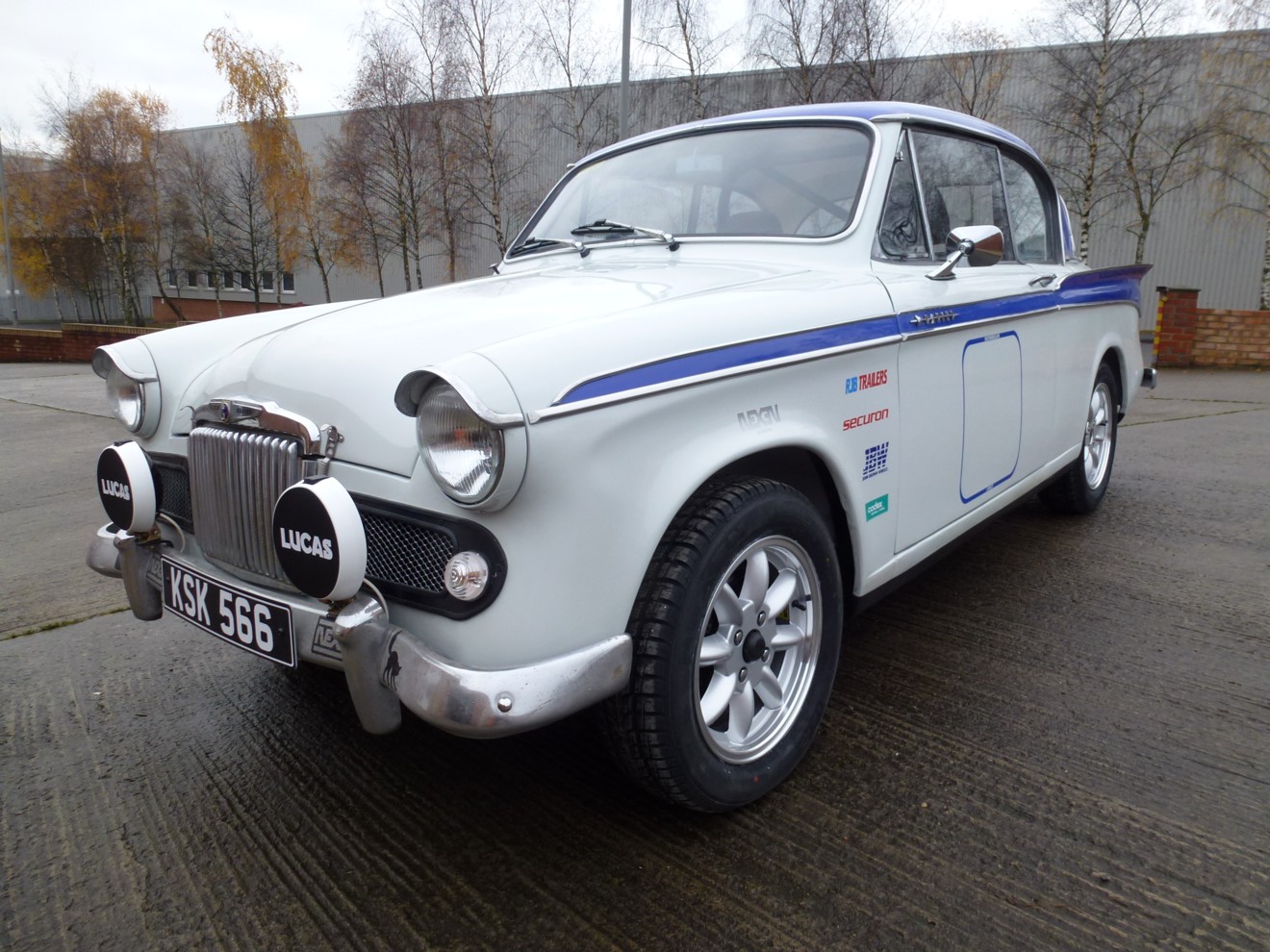 Sunbeam Rapier Owners Club - Rapier rally car rebuild project