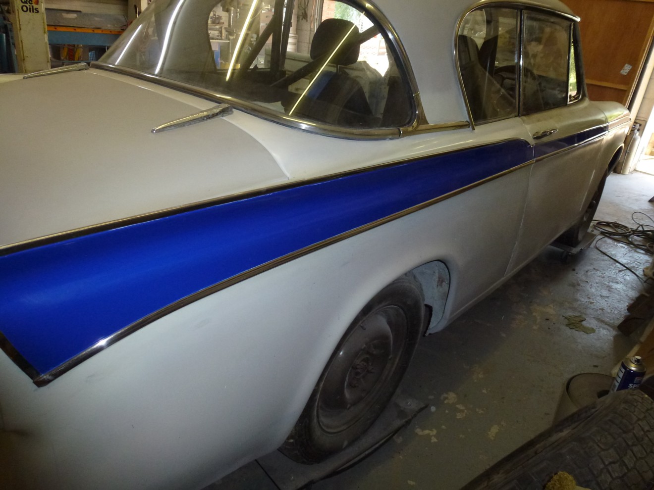 Sunbeam Rapier Owners Club - Rapier rally car rebuild project